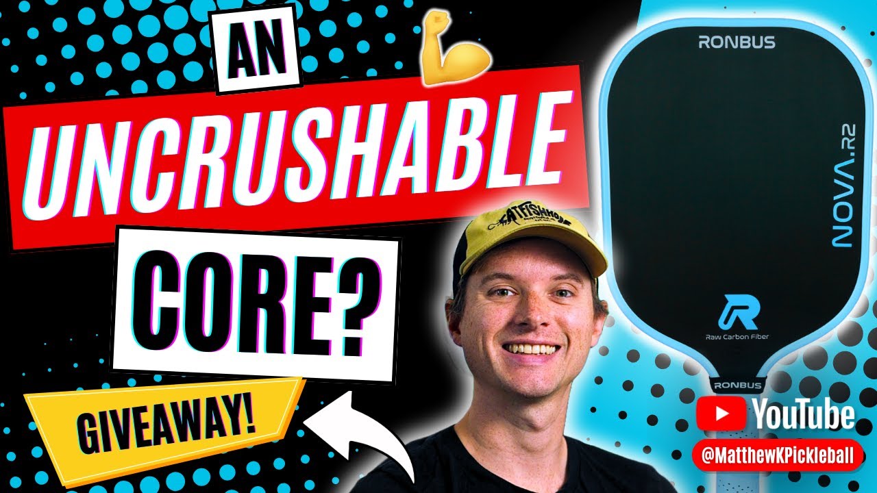 Ronbus R2 Nova Pickleball Paddle Review & Giveaway: Is Core Crushing ...
