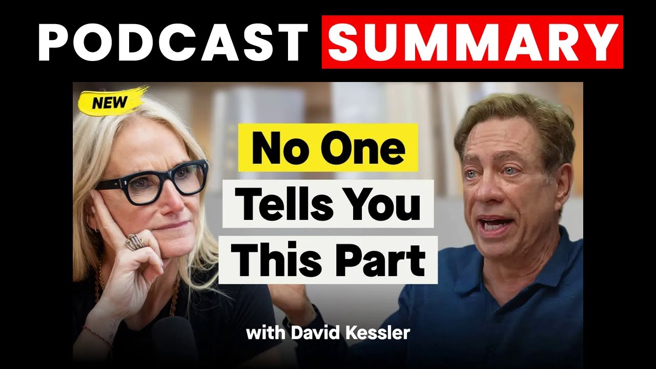 What Nobody Tells You About Grief and Loss | David Kessler | The Mel ...