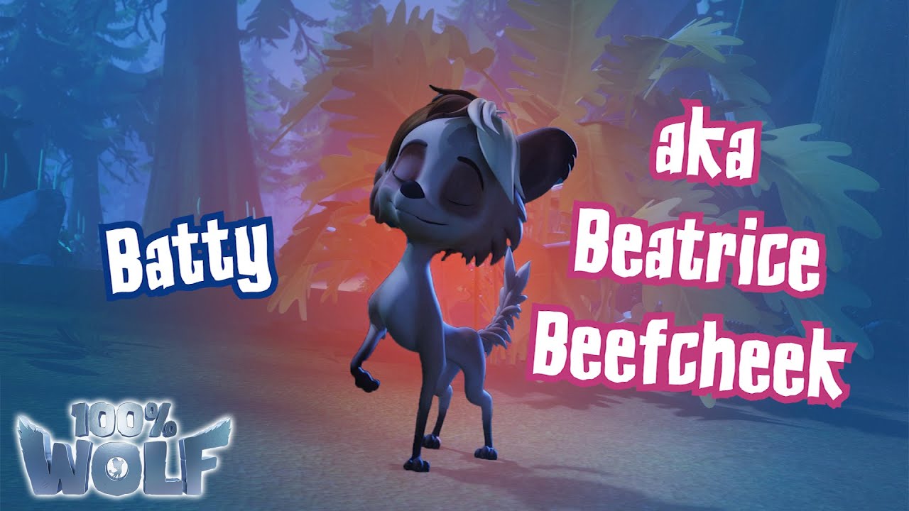 100% Wolf | Hi I'm Batty! | Batty - Character Special🐕🐺 - YouTube