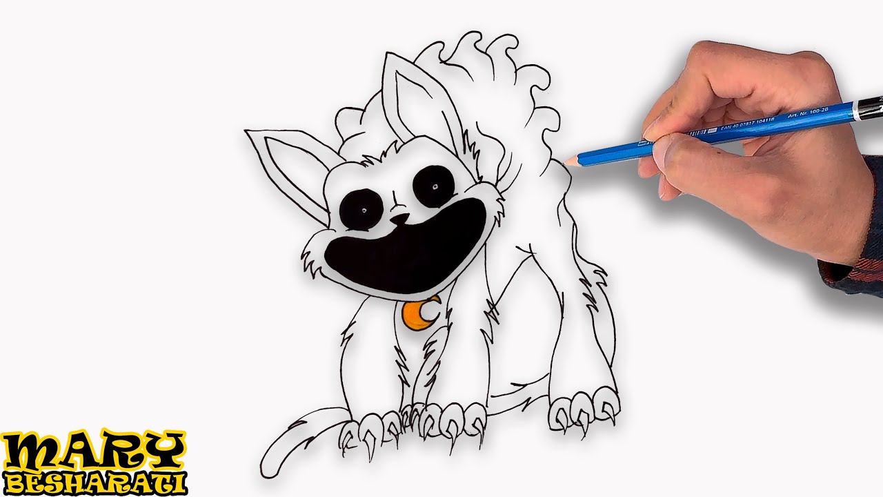 How To Draw Monster CatNap | Poppy Playtime Chapter 3 - YouTube