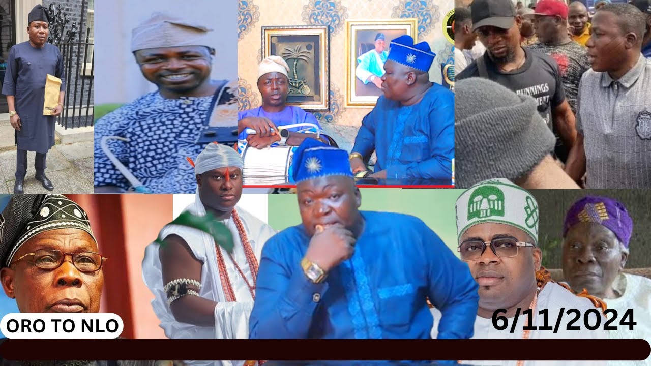 HAHA!! WAHALA NLA DE BA GBOGBO AWON OBA ILE YORUBA!! ASIRI NLA LOTU YI ...