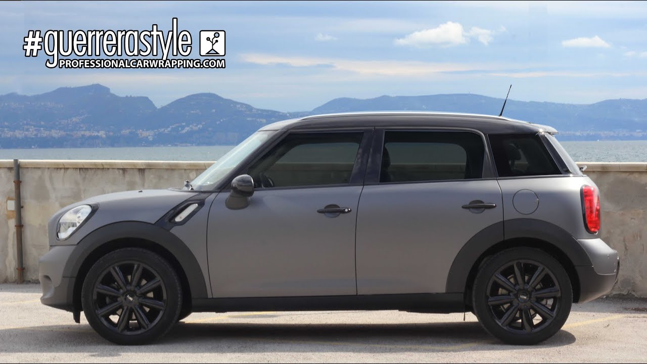 Mini Countryman Cooper Car Wrapping by GuerreraStyle.com - YouTube