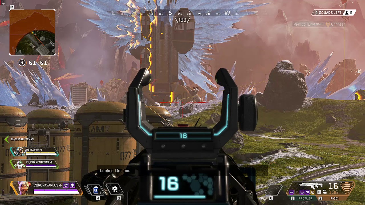 Apex Legends - Season 4 - Champion en Refinery - YouTube