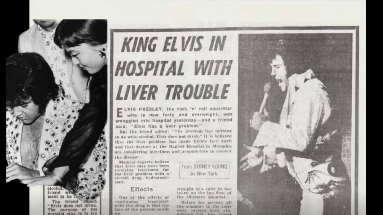 Elvis In Hospital With Liver Trouble - YouTube
