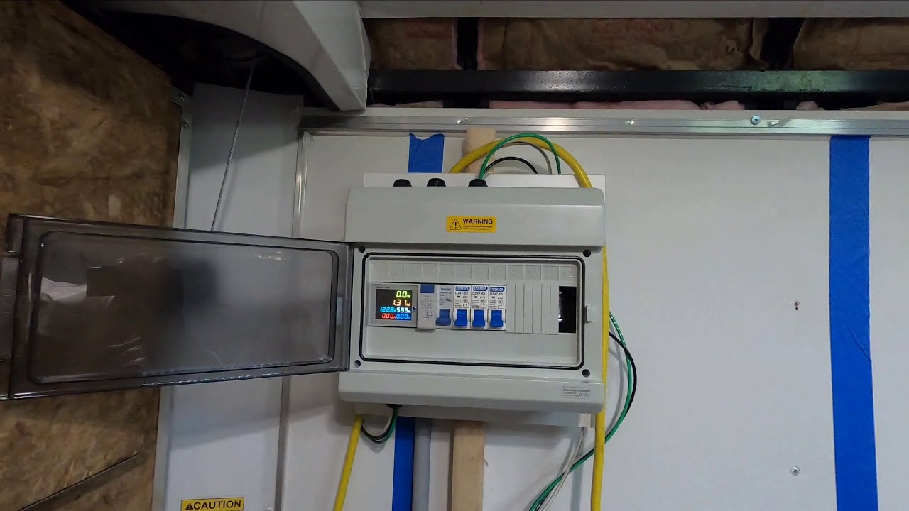 Trailer Power Meter with Generator - YouTube