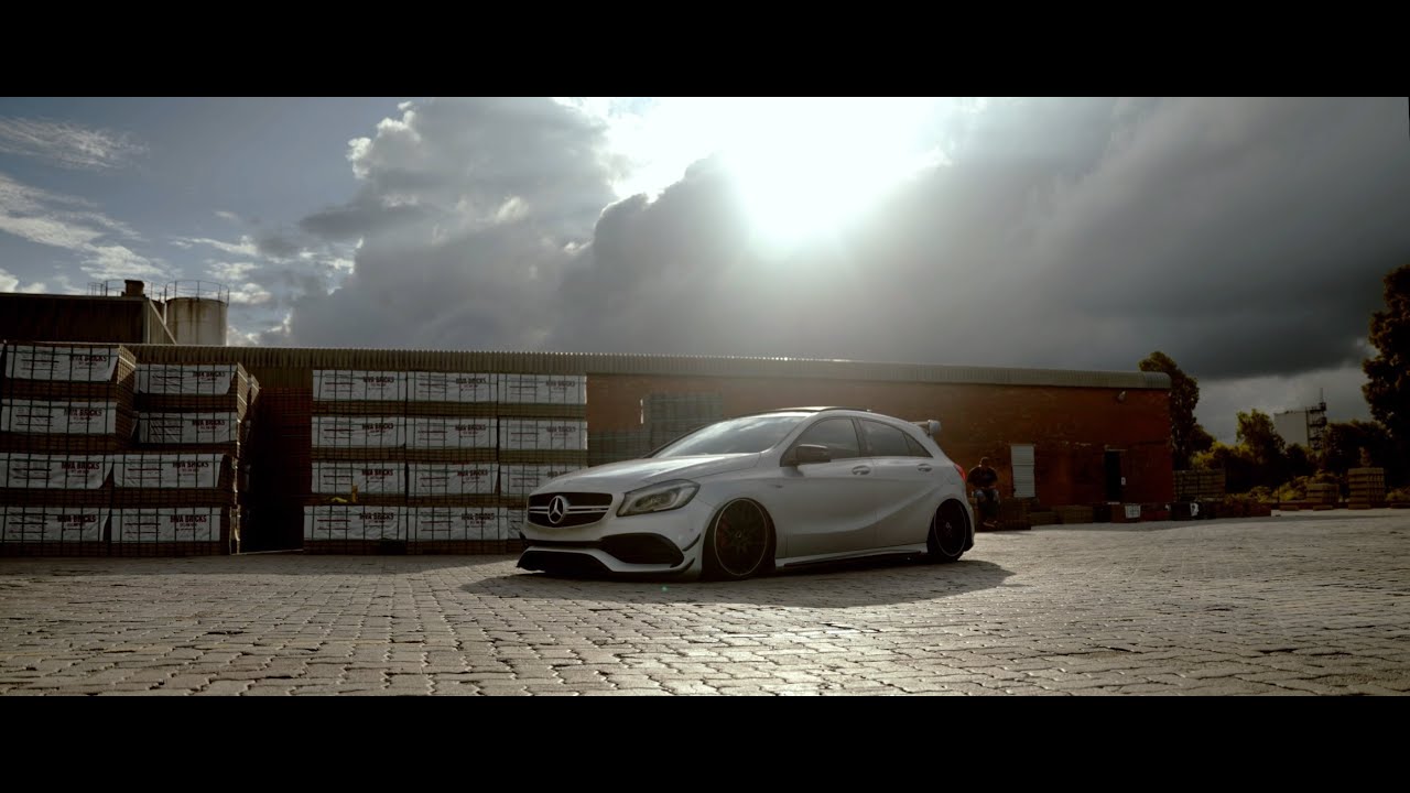 Bagged A45 AMG | MERC | Stance | 4K - YouTube