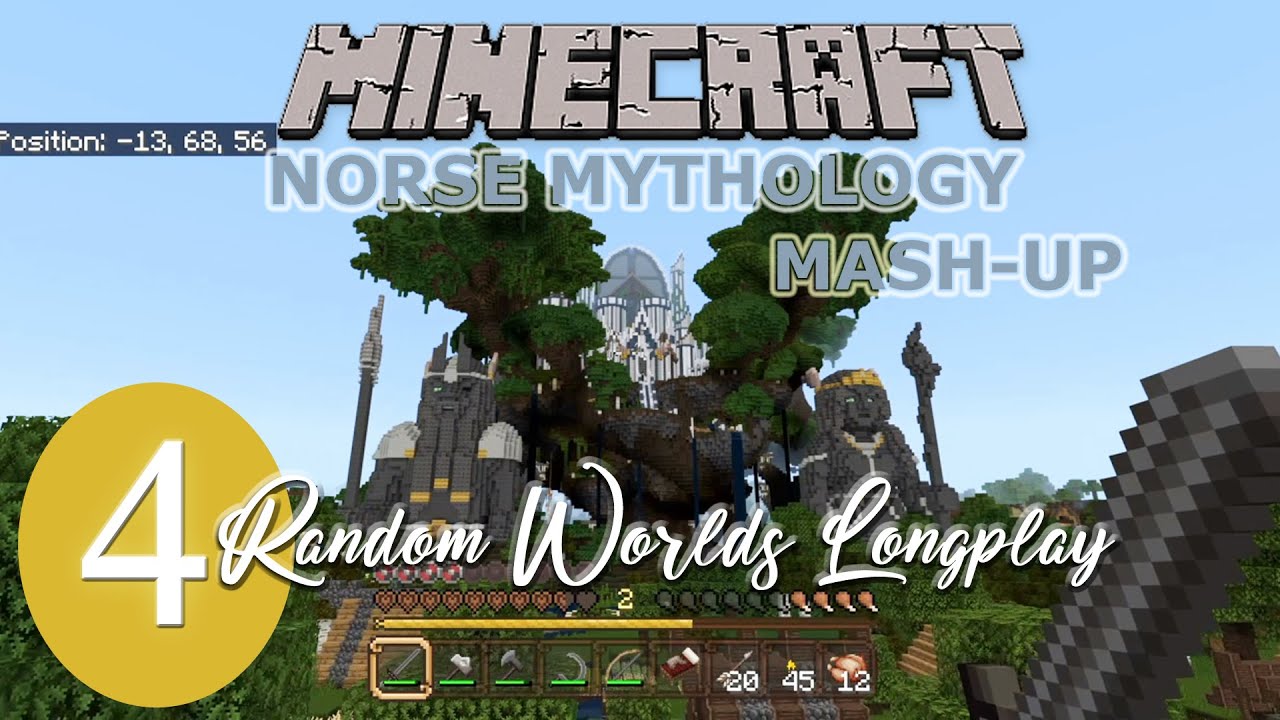 Minecraft Survival Norse Mythology Mash-Up Caves & Cliffs Experimental ...