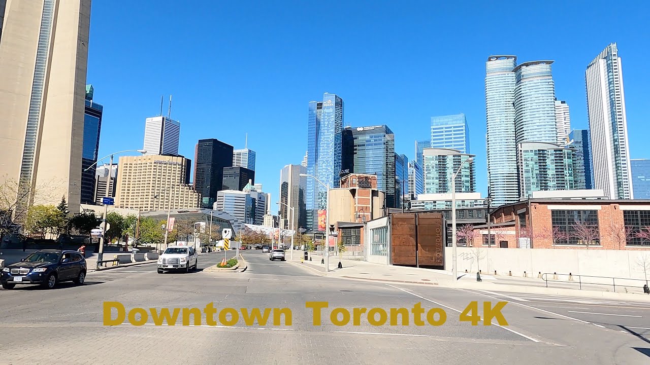 Downtown Toronto 4K Drive - part 3 - YouTube