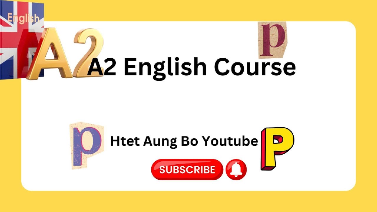 Vocab P & Their Sentences - A2 English Course - YouTube