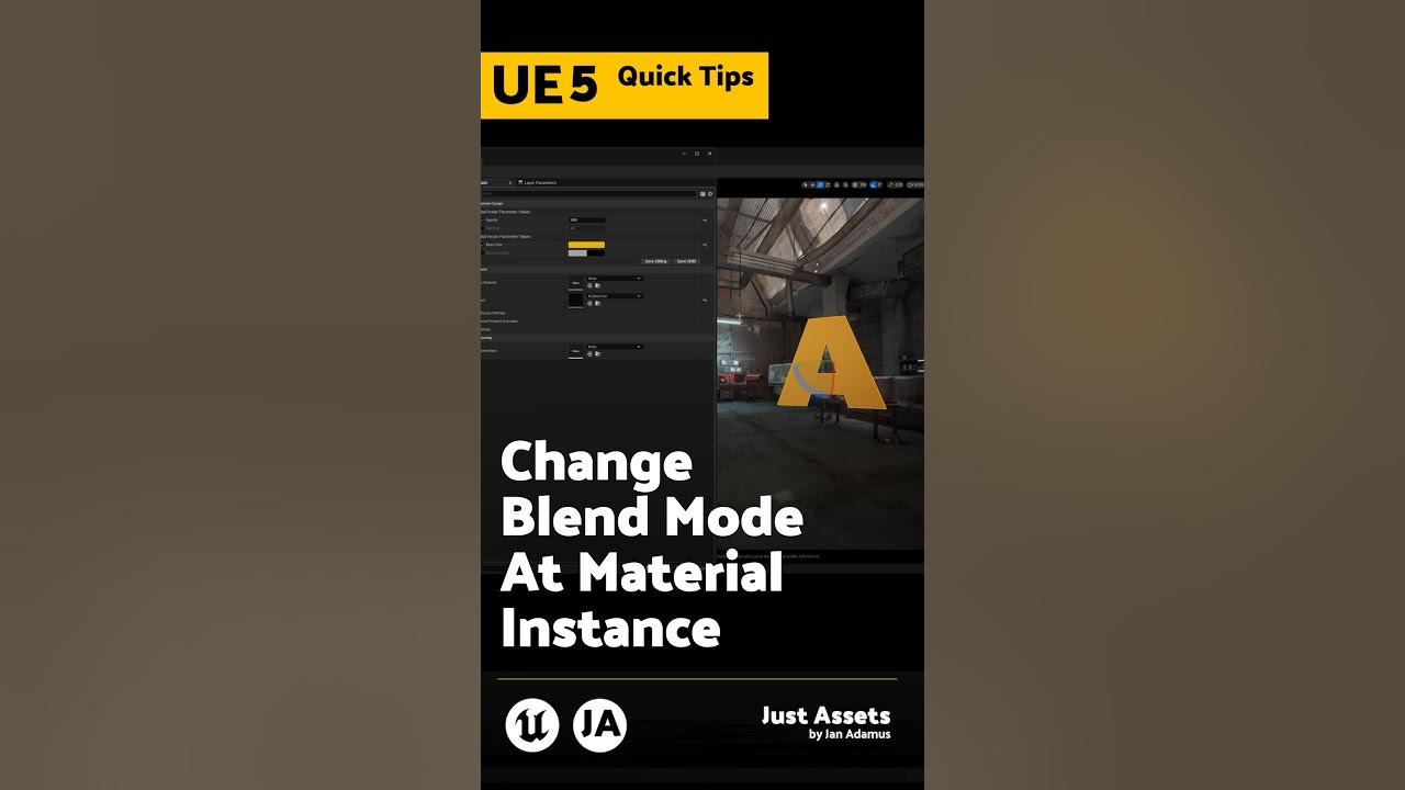 UE QuickTip - Change Blend Mode at Material Instance - YouTube