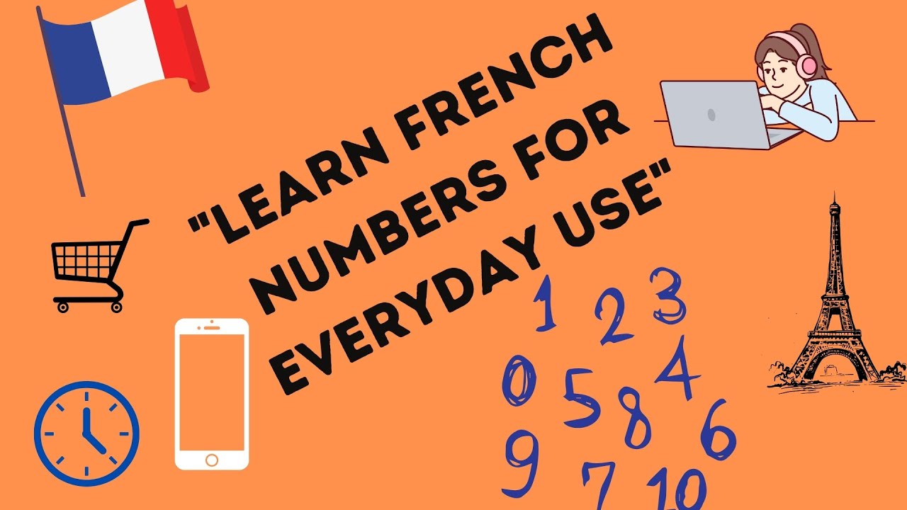 French Lesson - NUMBERS 1-20 - Compter jusqu'à 20 - Learn French ...