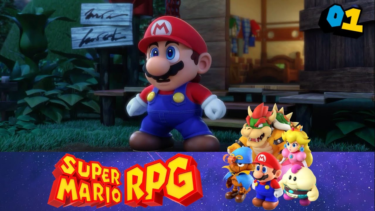 🌟⚔️Super Mario RPG - #01 | Mallow, EL LADRON y El Castillo Champiñón⚔️🌟 ...