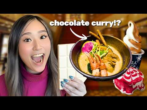 24 HOURS Eating at JAPAN's #1 CHOCOLATE FACTORY 🍫 Shiroi Koibito Park Sapporo Hokkaido