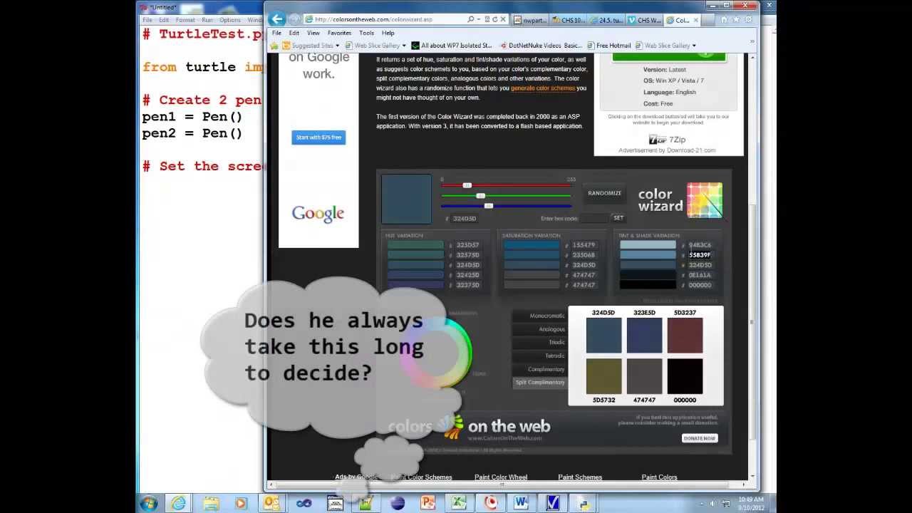 Python Turtle Graphics Part 1 - YouTube