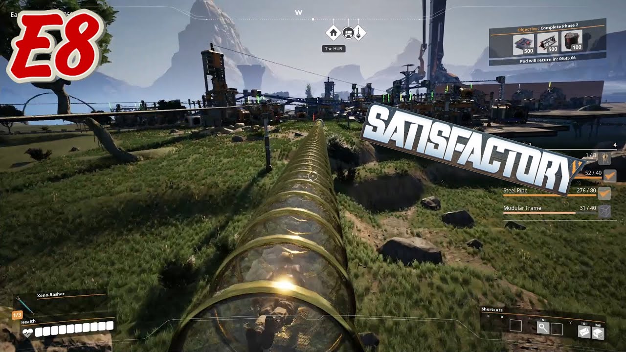 Satisfactory // Hyper-Tubes!!! // E8 - YouTube