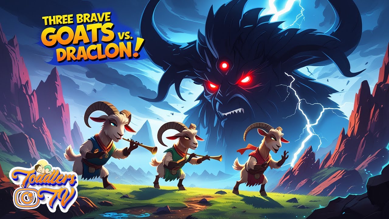 Three Brave Goats vs. Draclon – A Heroic Tale of Courage and Friendship ...