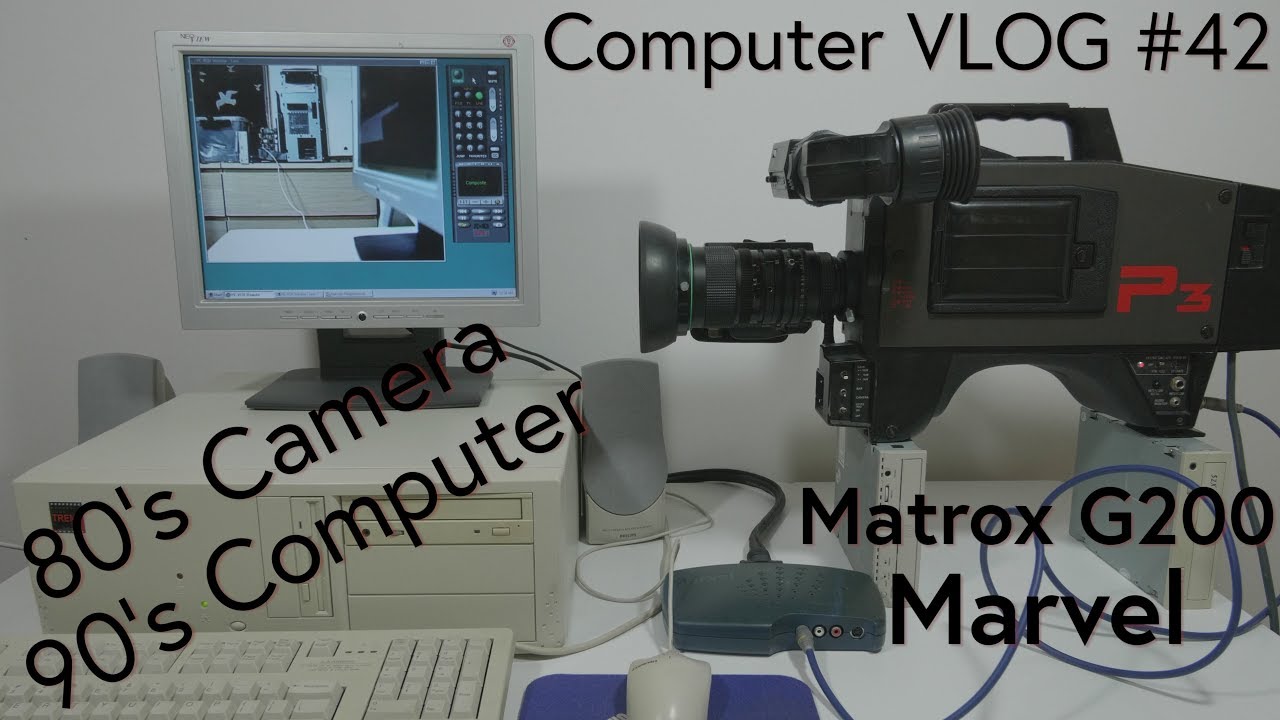 Matrox G200 Marvel + Panasonic P3 Camera, Vintage Capture Setup ...