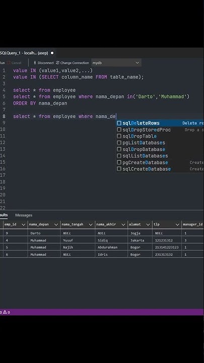 POSTGRESQL OR STATEMENT - YouTube