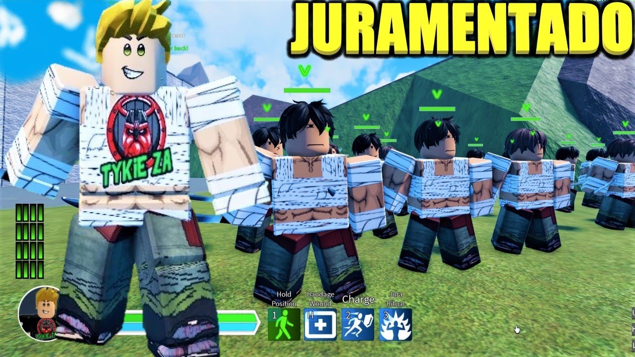 Roblox Warlords JURAMENTADO review - YouTube