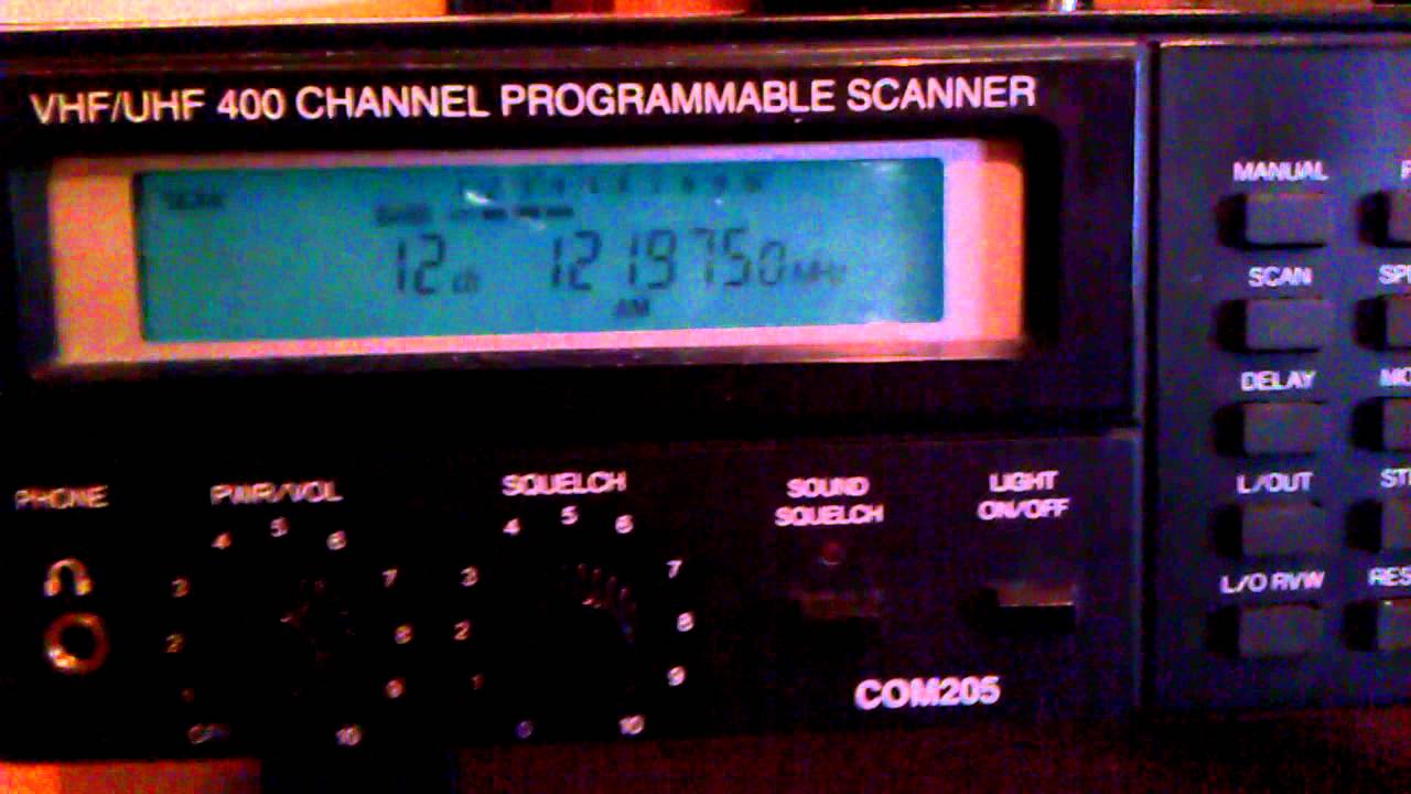 Commtel com 205 amsterdam airport frequencies - YouTube