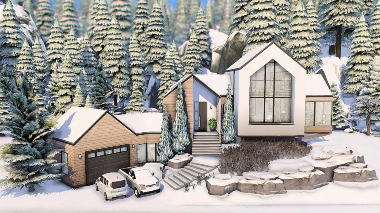 Sims 4 Nordic Nest IKEA Inspired Family Home Stop Motion | Meet The ...