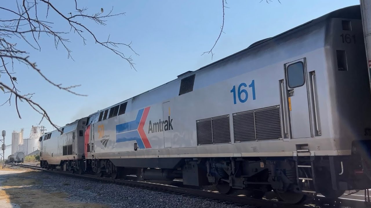 NB Amtrak #22 at McNeil ft 161!!!! - YouTube