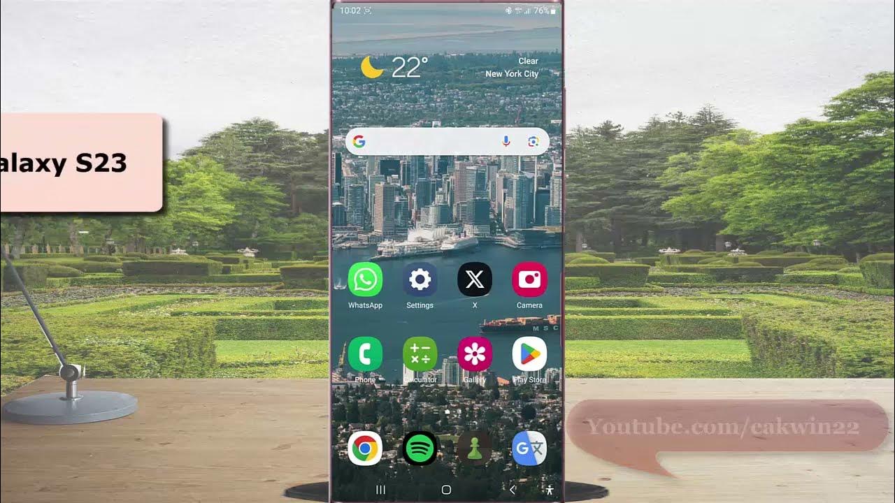 Samsung Galaxy S23 Ultra : How to set Volume up and down keys as speak keyboard input aloud ...