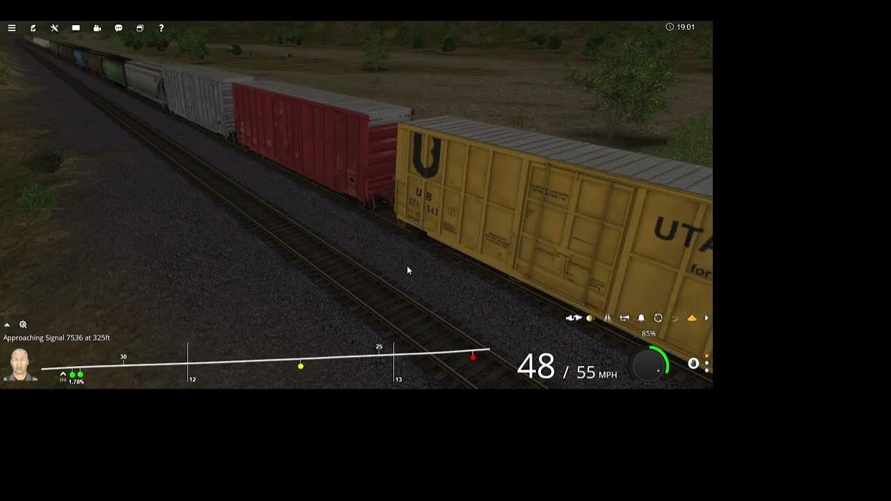 Trainz Railroad Simulator 2019 gameplay - YouTube