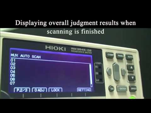 Hioki RM3545 Resistance Meter Máy đo trở kháng Hioki RM3545 - YouTube