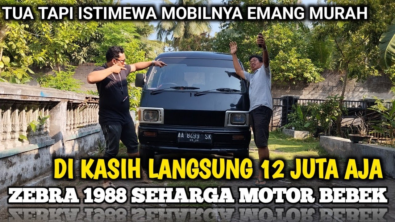 Beli mobil tua super murah Daihatsu zebra 1988 tapi istimewa @REZQATV ...