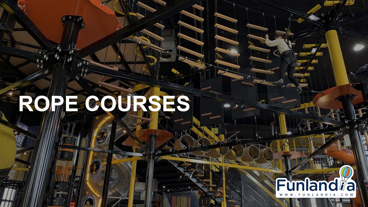 Our Products - (ROPE COURSES ) - YouTube