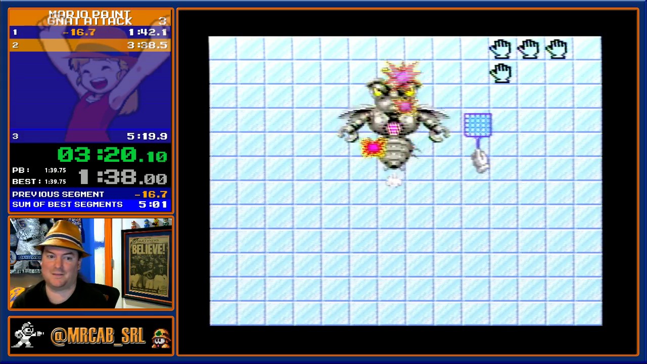 Mario Paint - Gnat Attack 1 Loop 5:06 - YouTube