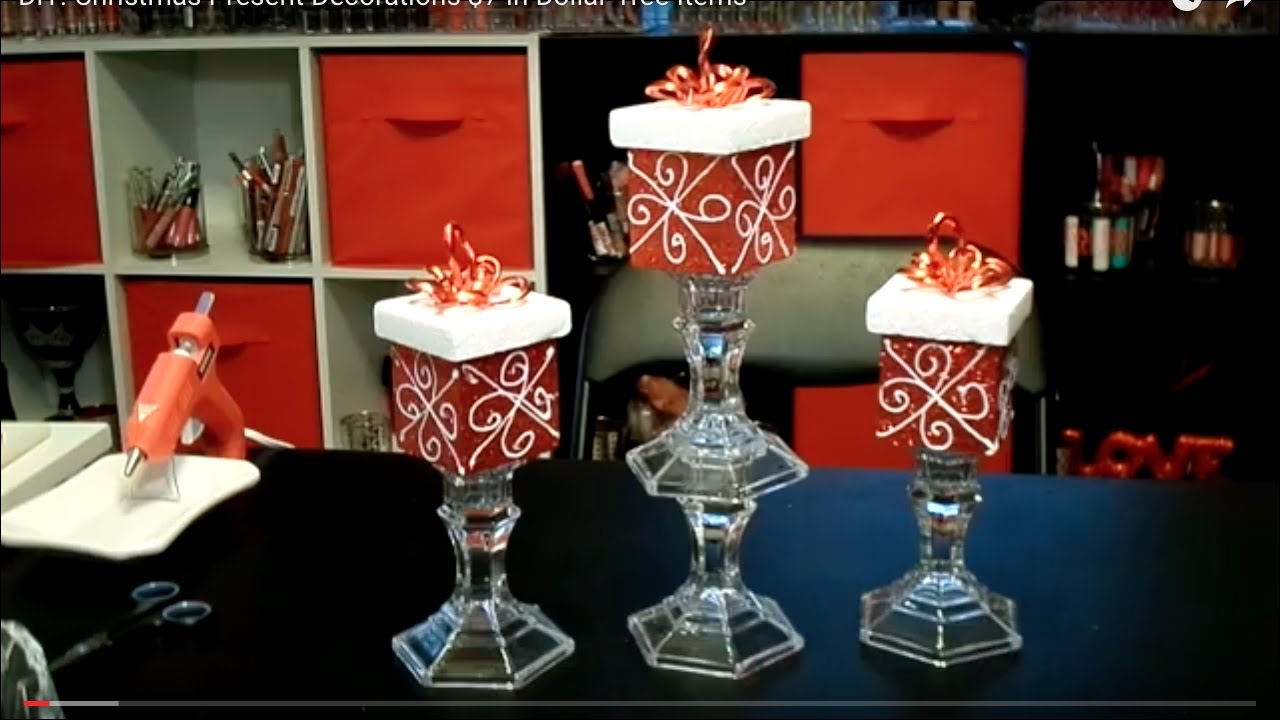 DIY Christmas Present Decorations 7 In Dollar Tree Items YouTube diy-christmas-present-decorations-7-in-dollar-tree-items-youtube