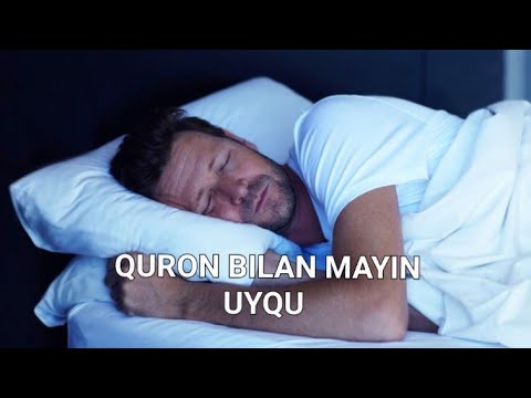 UYQU UCHUN MAYIN QURON LAYK PADPISKA QILISHNI UNUTMAN KO'PCHILIK ...