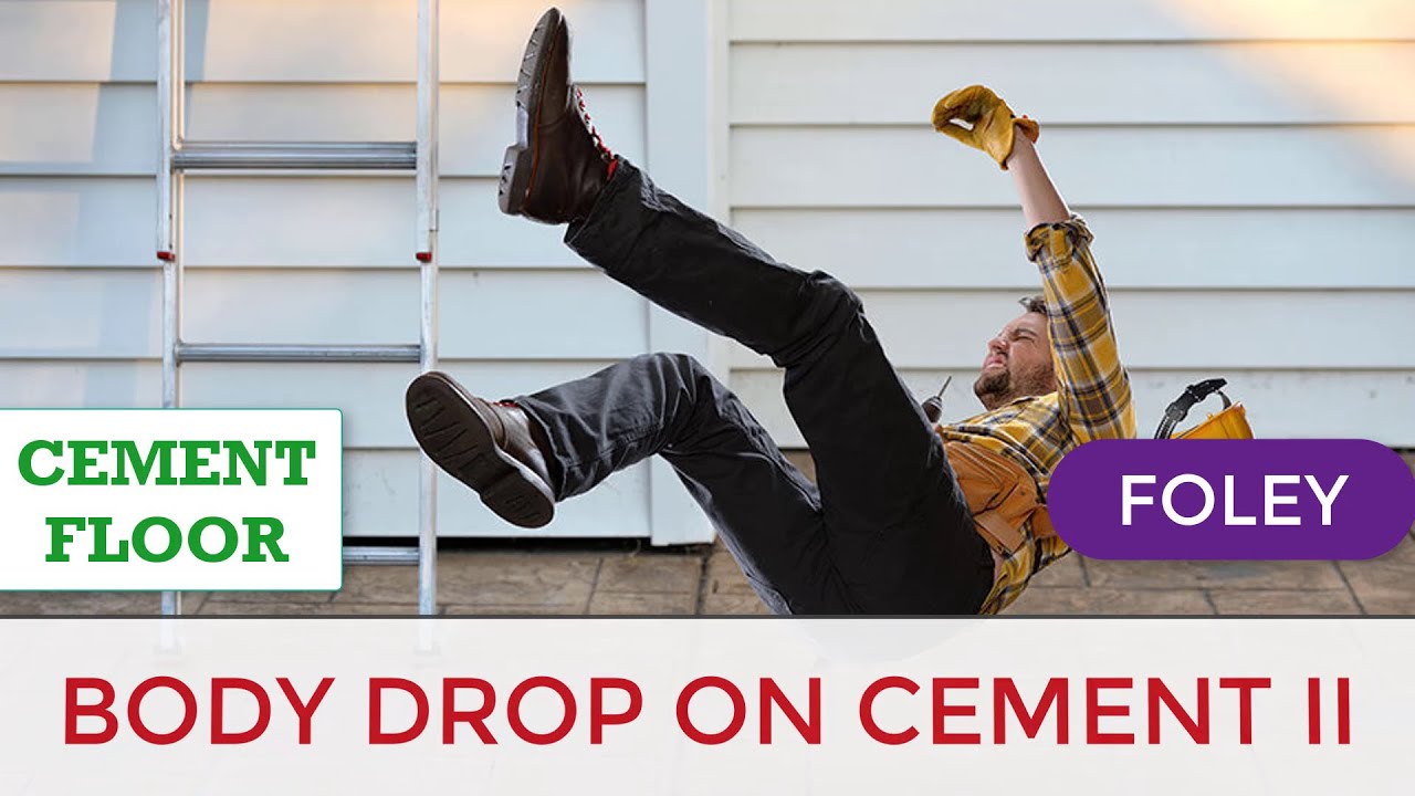 Human BODYFALL On Cement Sound effect | Body drop | Falling 2 - YouTube