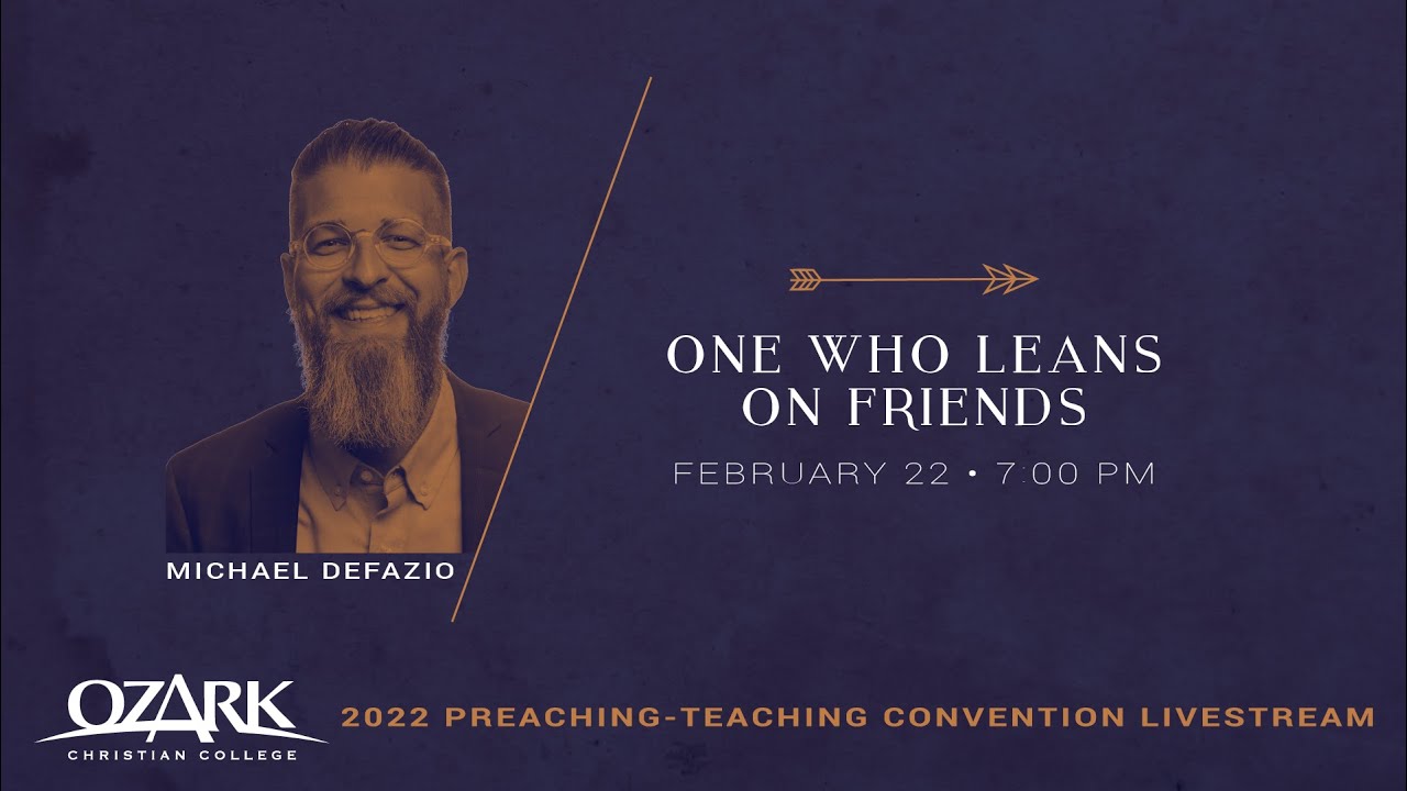 2022 Preaching-Teaching Convention Session #3 - Michael DeFazio - YouTube
