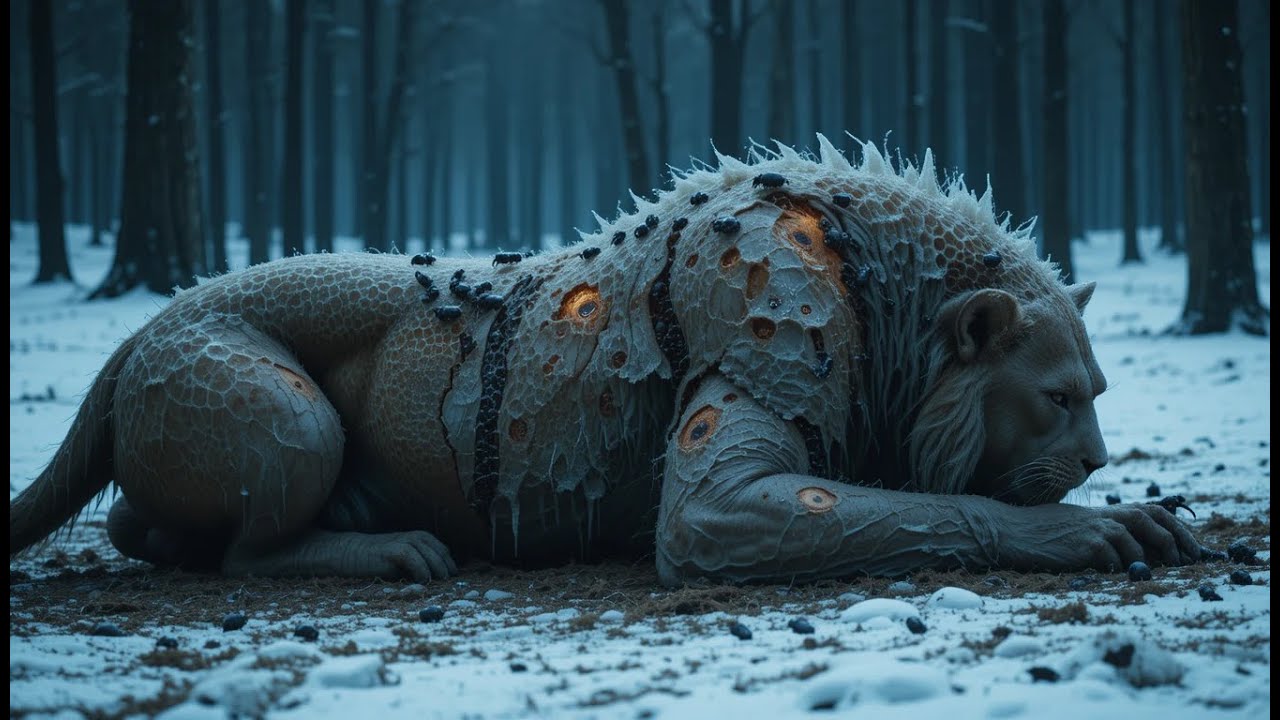 Rescue Team Saves Lion Trapped in Perilous Situation A Heroic Effort to ...