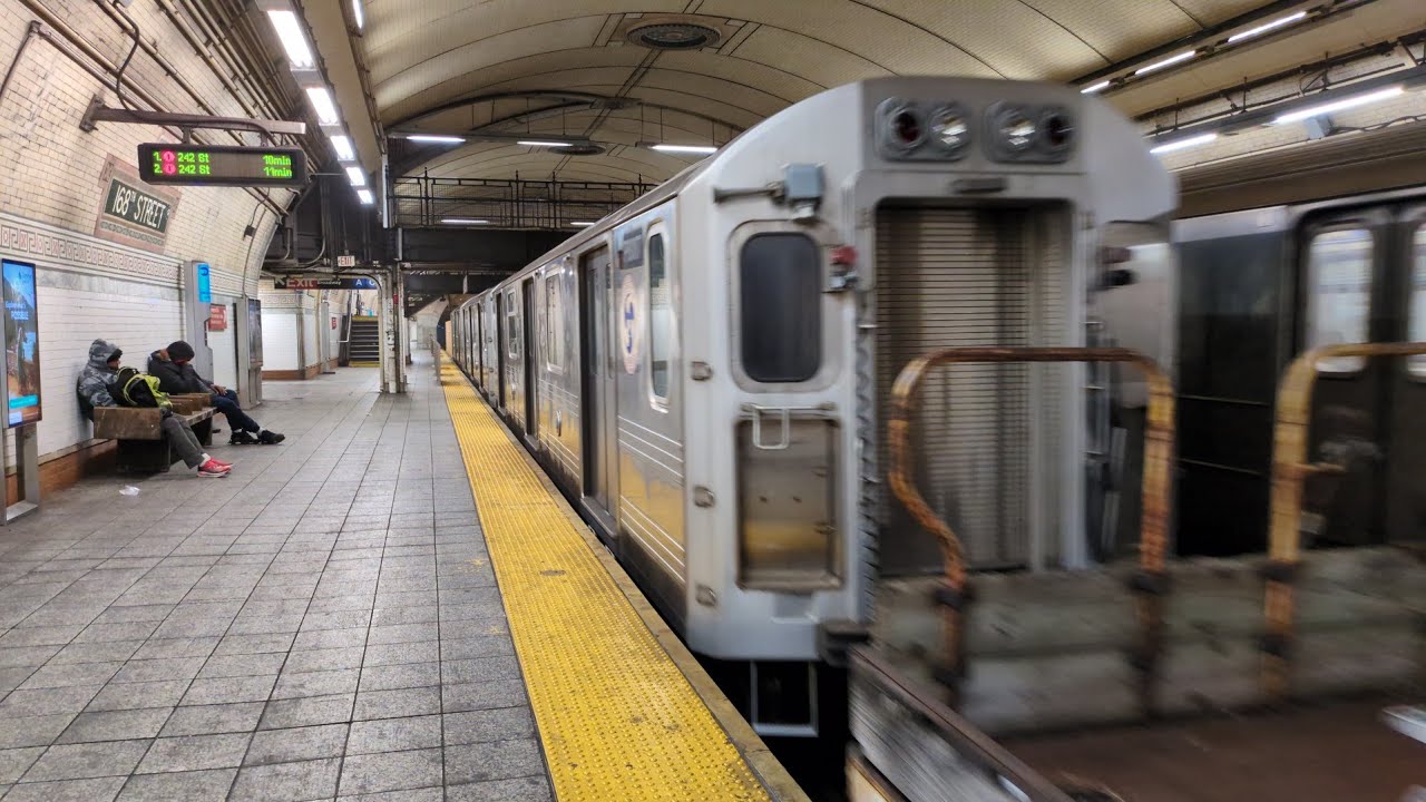 NYC Subway: R110A Converted Pump Train Being Transferred on the 1 Line ...