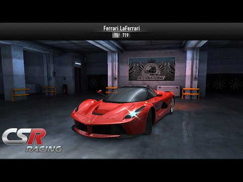 CSR Racing Ferrari LaFerrari 3 star shift pattern(T5) - YouTube