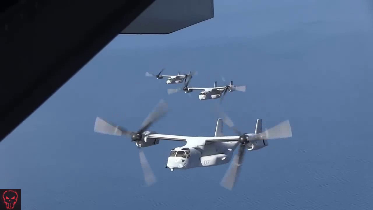 Military | The Beast Helicopter/Airplane Combo • USMC MV-22 Osprey ...