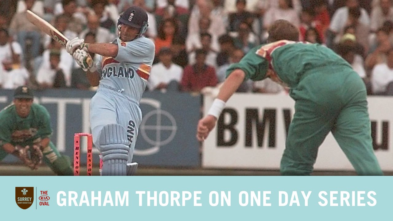 Graham Thorpe on England v South Africa One Day Series - YouTube