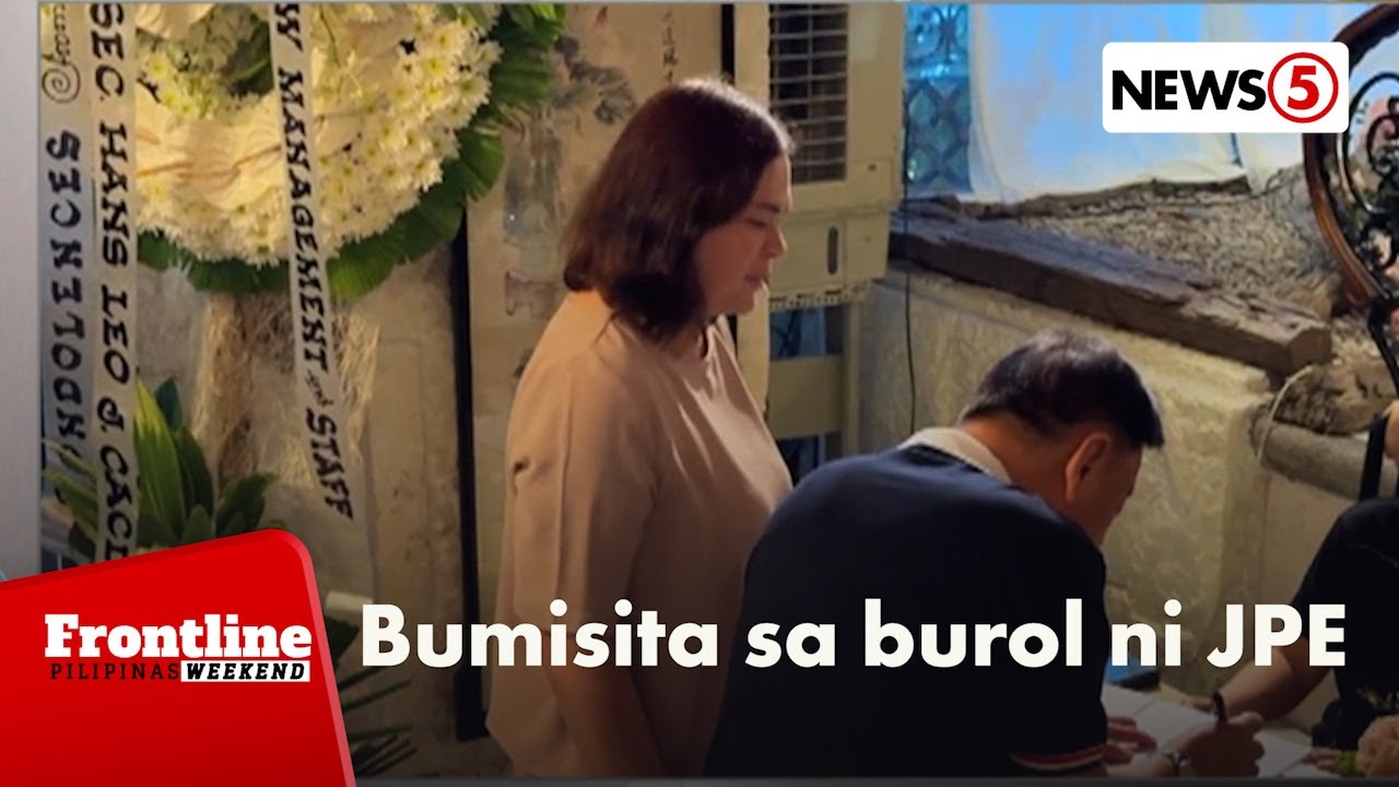 VP Sara at ilan pang personalidad, bumisita sa burol ng yumaong Juan ...