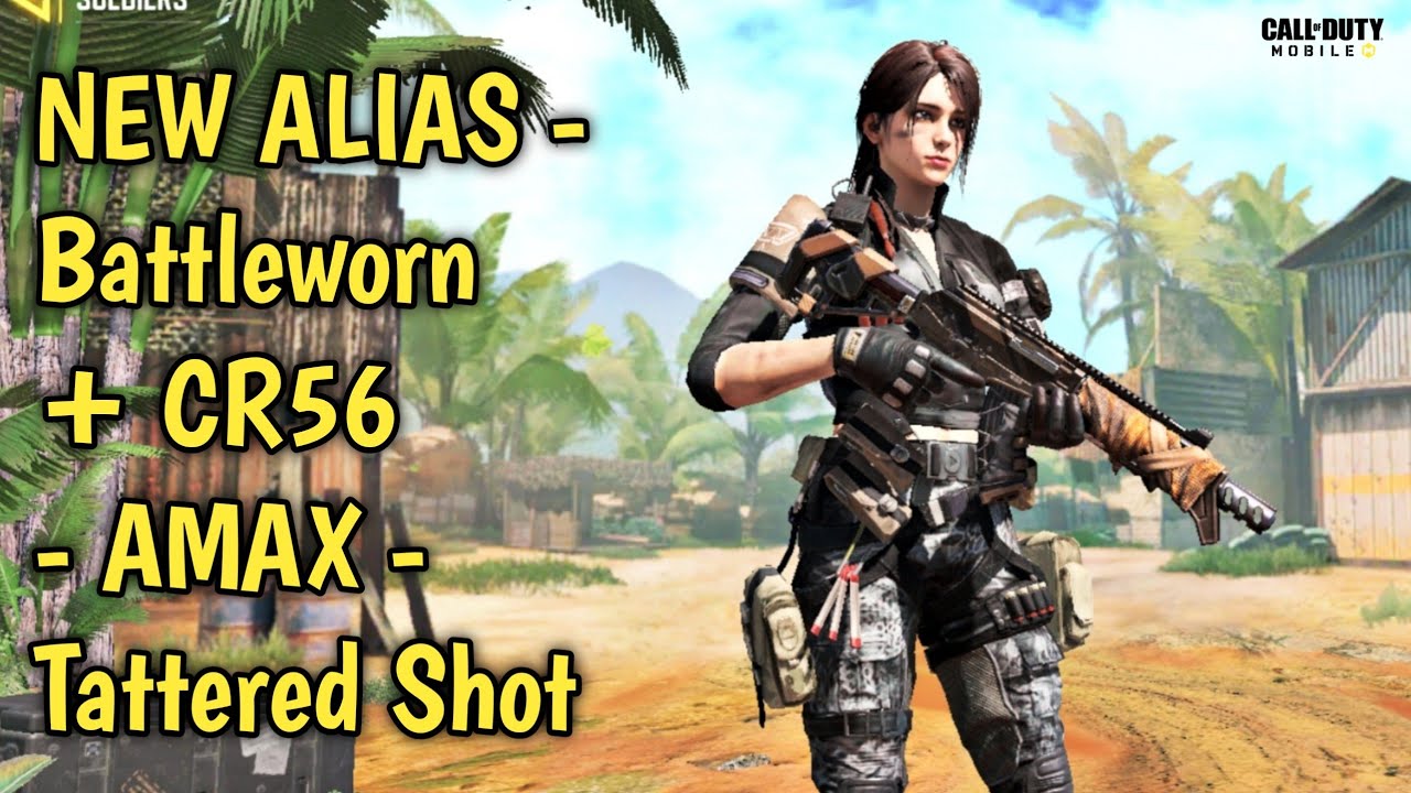 NEW "ALIAS - Battleworn + CR56 - AMAX Tattered Shot" GAMEPLAY 😍 // Call ...