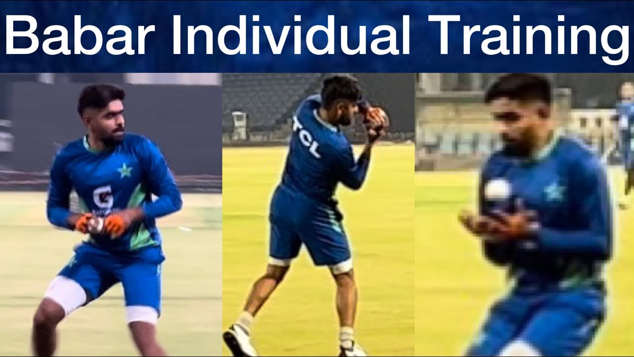 Babar Azam Special Practice Session - YouTube