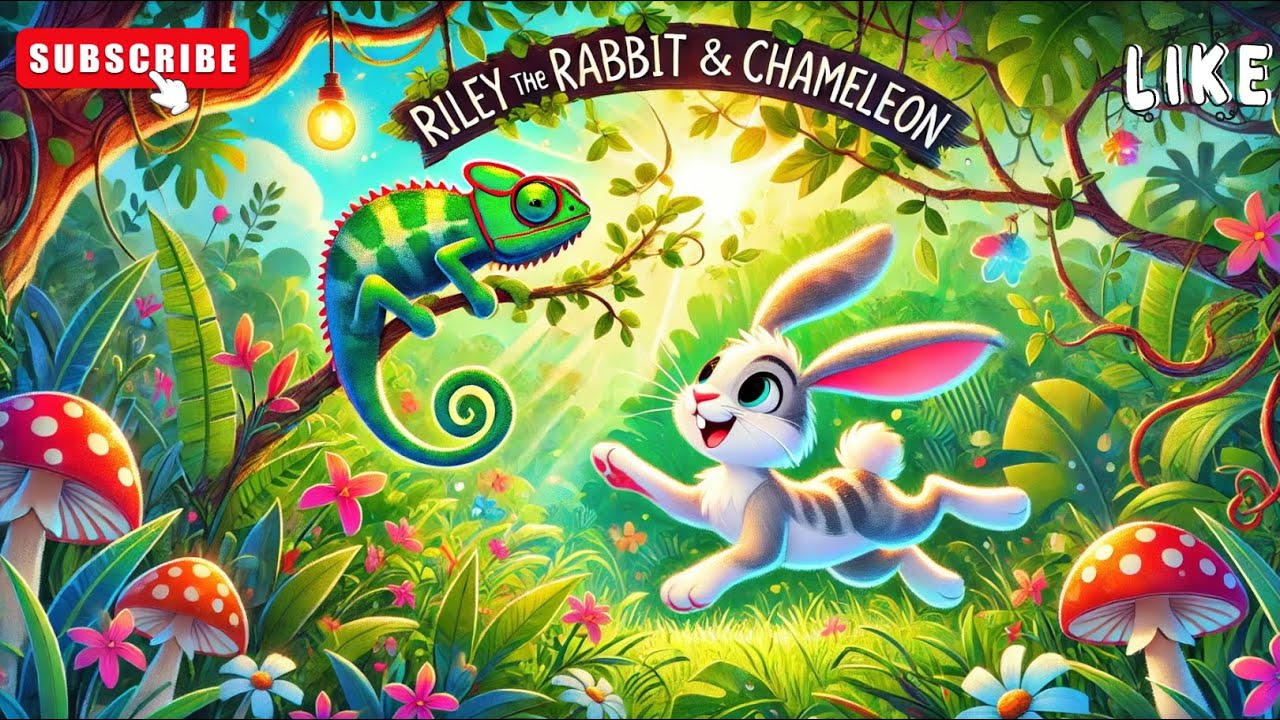 Riley the Rabbit & Charlie the Chameleon | A Fun & Educational Animal ...