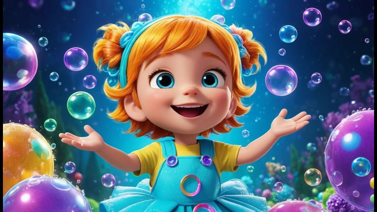 Bubble Monster Stomps Around! | Fun Nursery Rhyme for Kids | Sing-Along ...