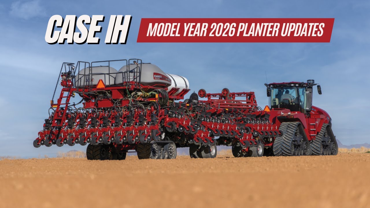 Case IH Early Riser Planter Series UPDATES FOR 2026 - YouTube