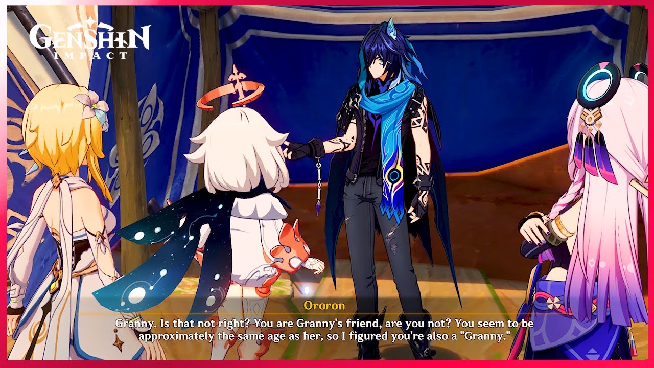 Ororon called Traveler granny & got scolded by Citlali [Natlan Chapter ...