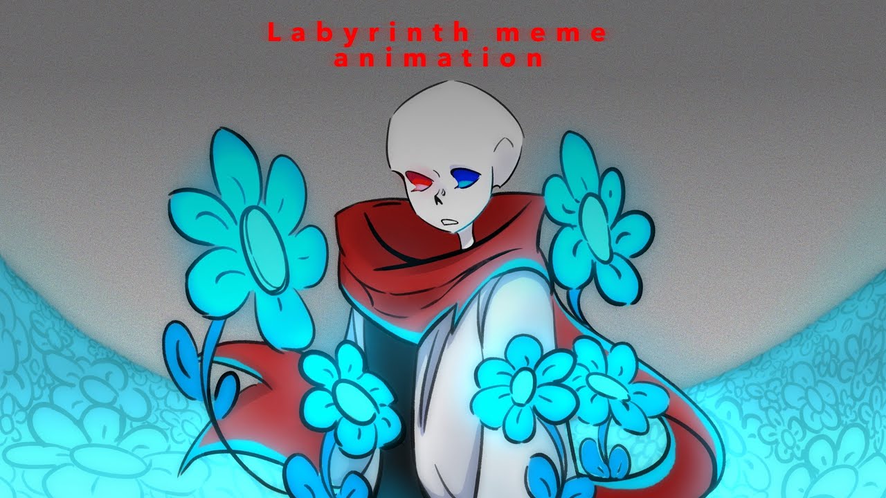 Labyrinth meme animation| | !undertale! | | Error! Sans||Geno! Sans ...