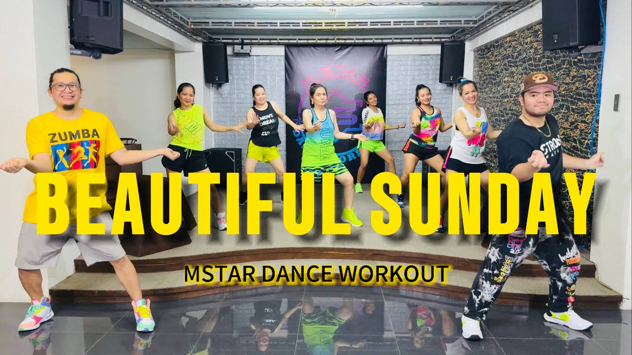 BEAUTIFUL SUNDAY ( Cha - Cha ) Dj Ericnem Remix | Zumba | Dance Workout